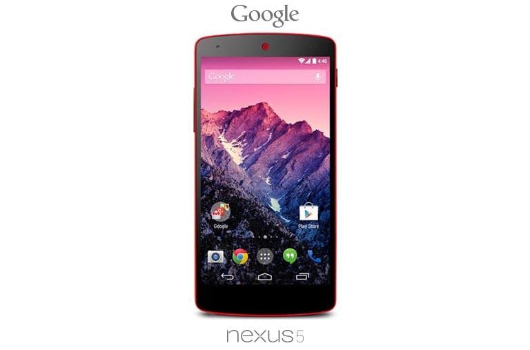 LG Nexus 5 Smartphone in Red: Made For What Matters | LG USA