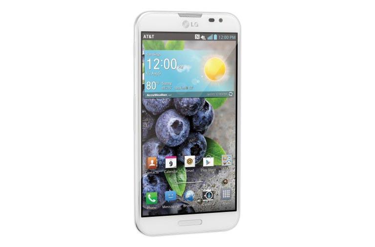 LG Optimus G Pro Smartphone with 5.5'' Screen in White | LG USA