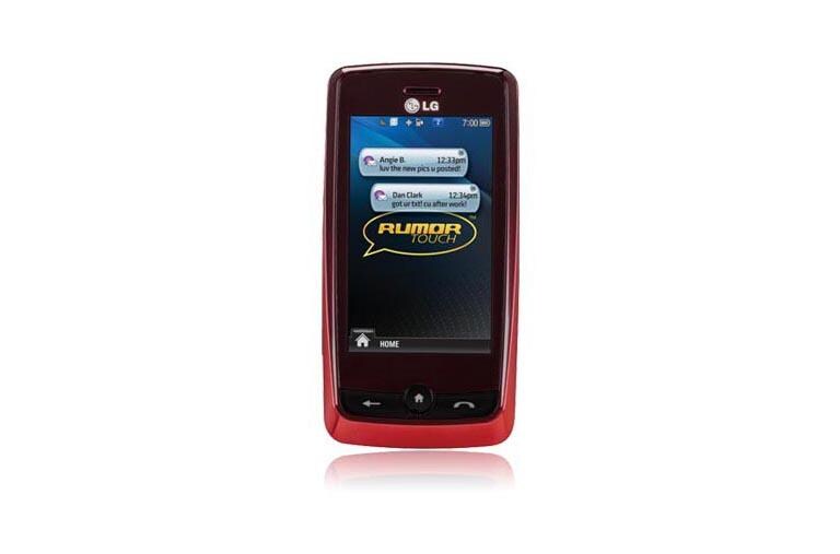 LG Rumor Touch LN510 Red: Touch Screen Cell Phone | LG USA