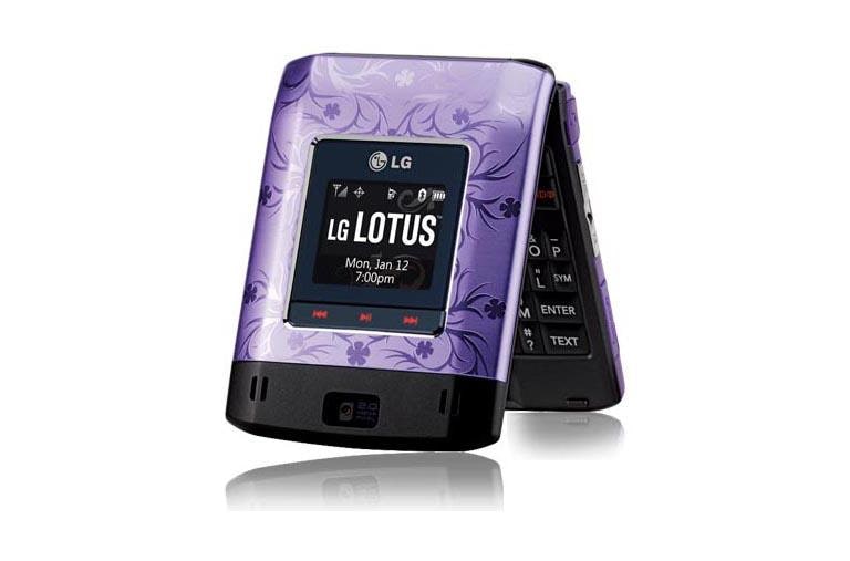 LG Lotus LX600 Purple: QWERTY Keyboard Cell Phone | LG USA