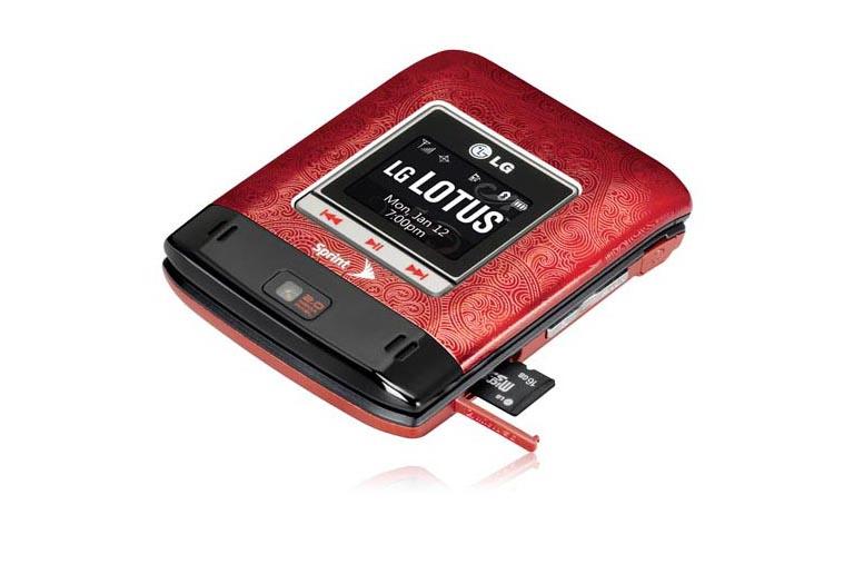 LG Lotus LX600 Red: QWERTY Keyboard Cell Phone | LG USA