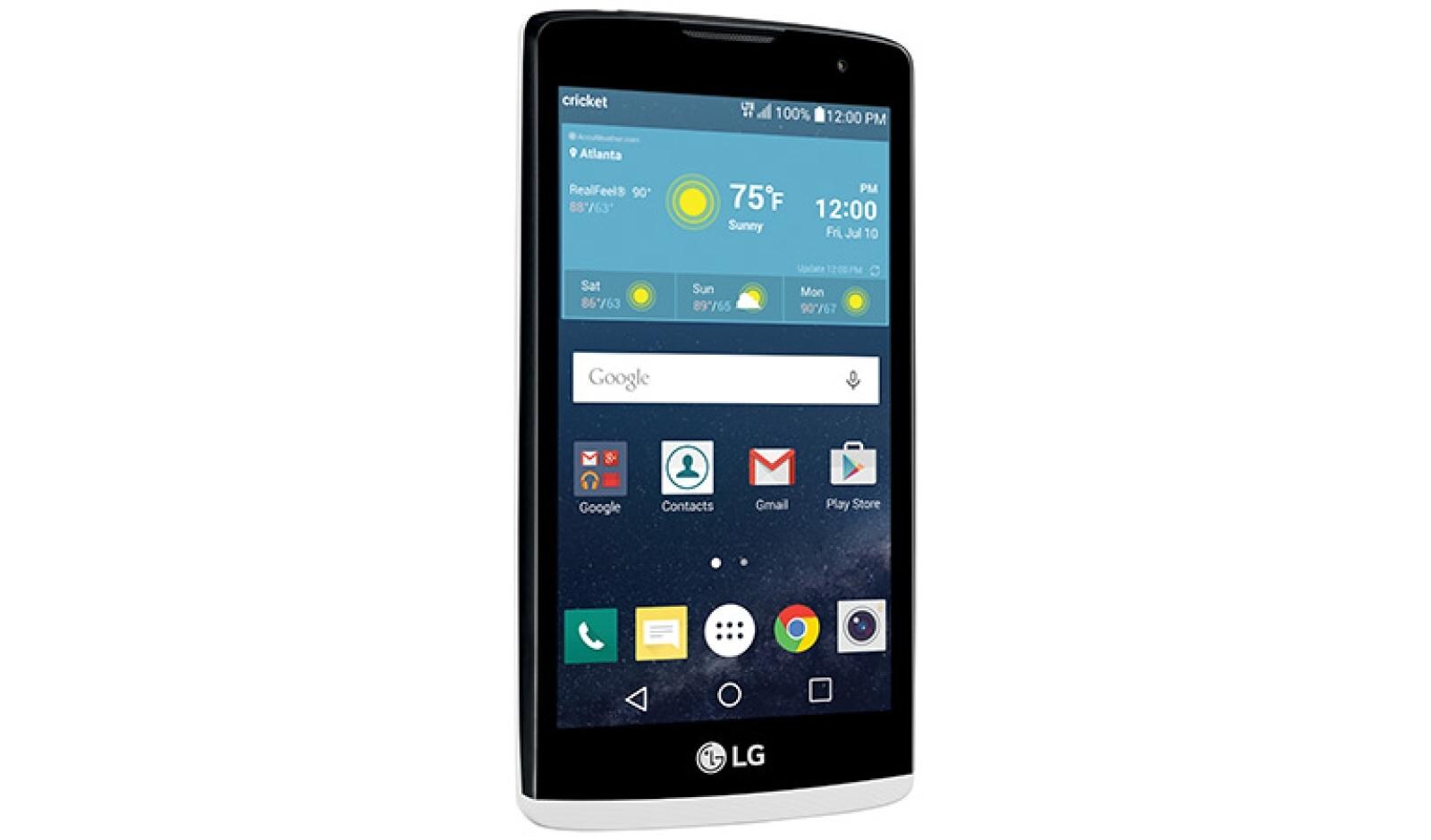 LG Risio for Cricket Wireless Smartphone in White | LG USA