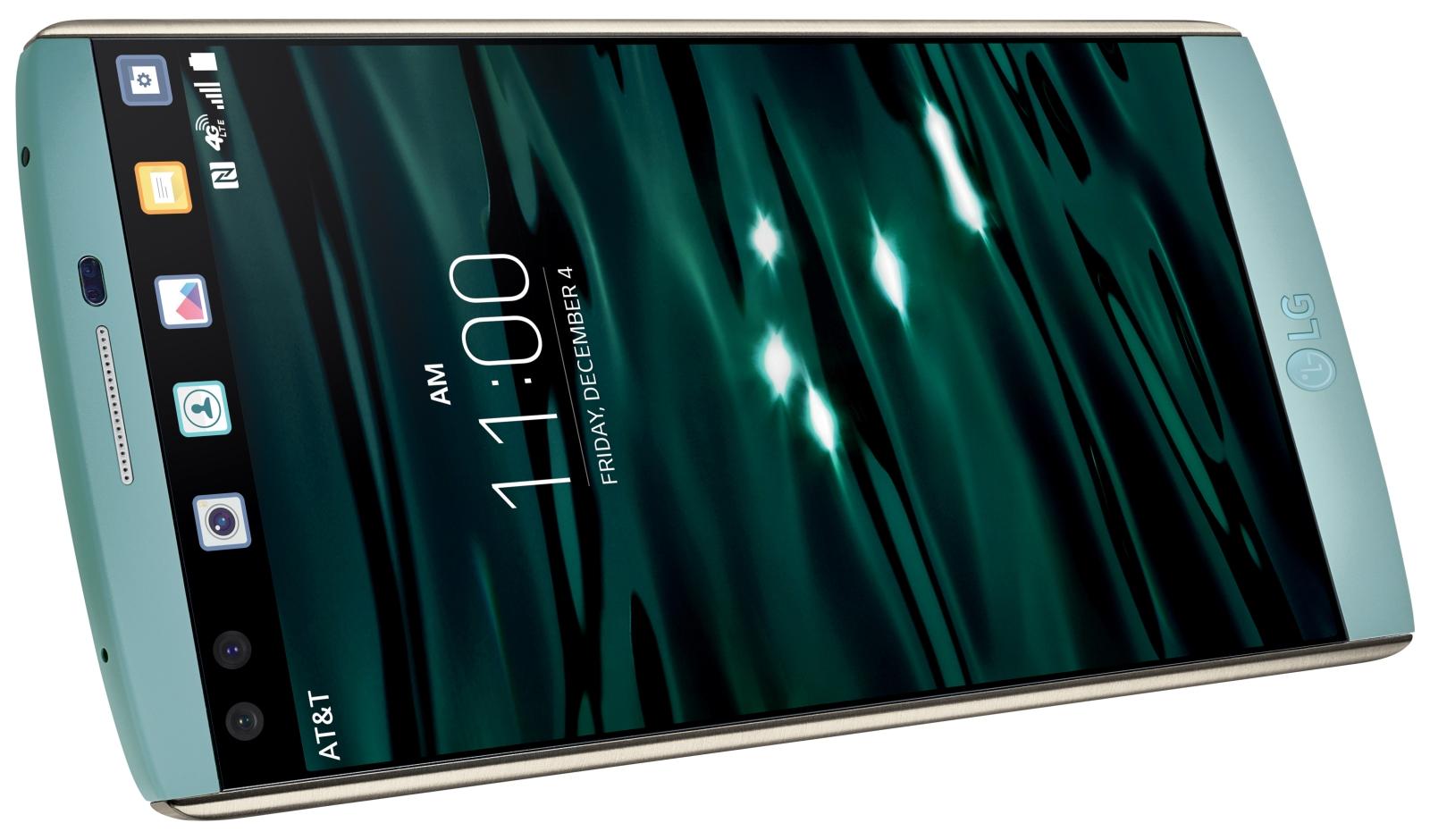 LG V10 H900 Opal Blue AT&T Smartphone | LG USA