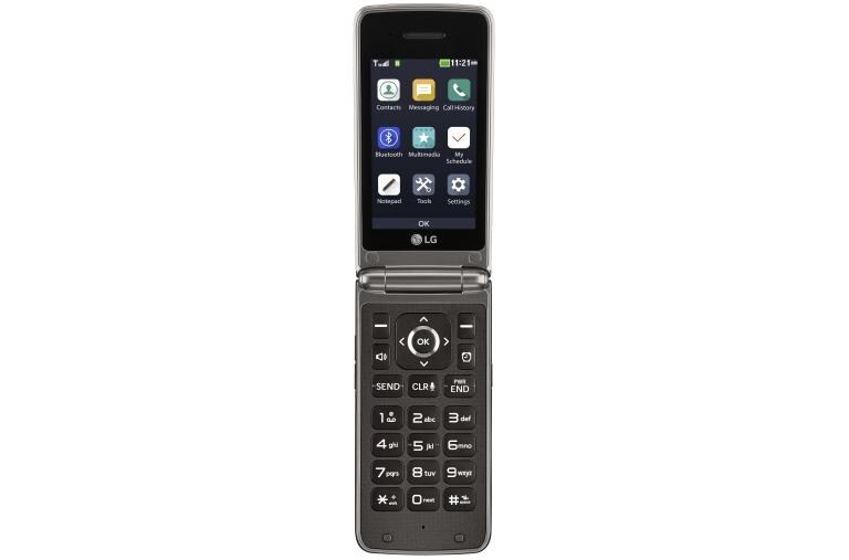LG Wine 4 Flip Phone (UN540) with 3.0'' WQVGA Display | LG USA
