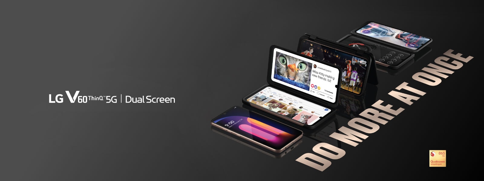 LG V60 ThinQ™ 5G UW Phone for Verizon (Blue) | LG USA