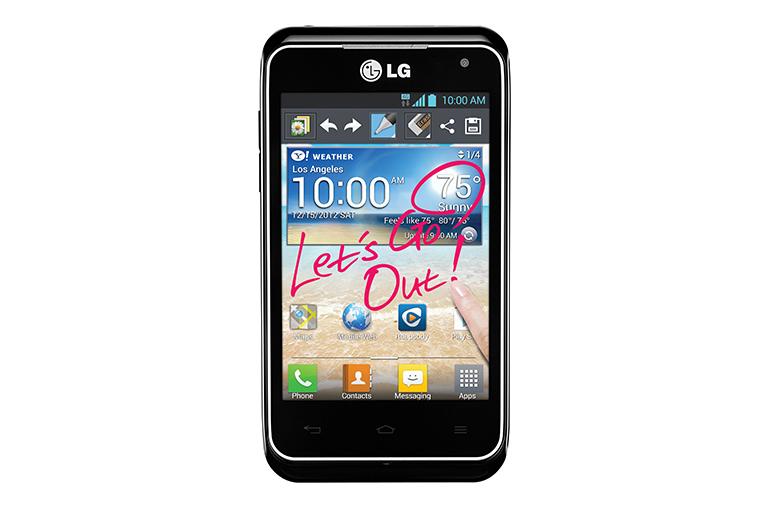 LG Android Motion 4G, MS770 for metroPCS in Black | LG USA