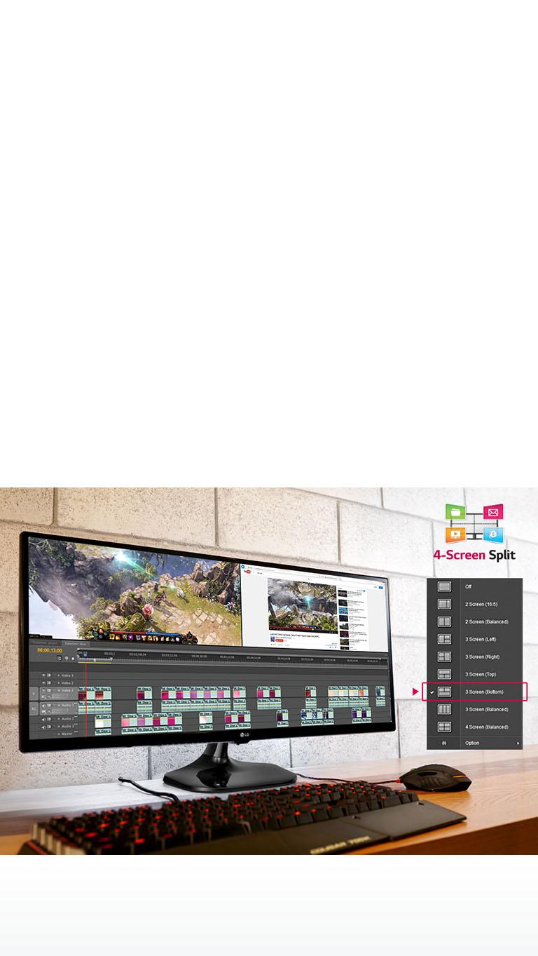 LG 29UM57-P: 29'' Class 21:9 UltraWide® IPS LED Gaming Monitor (29 ...