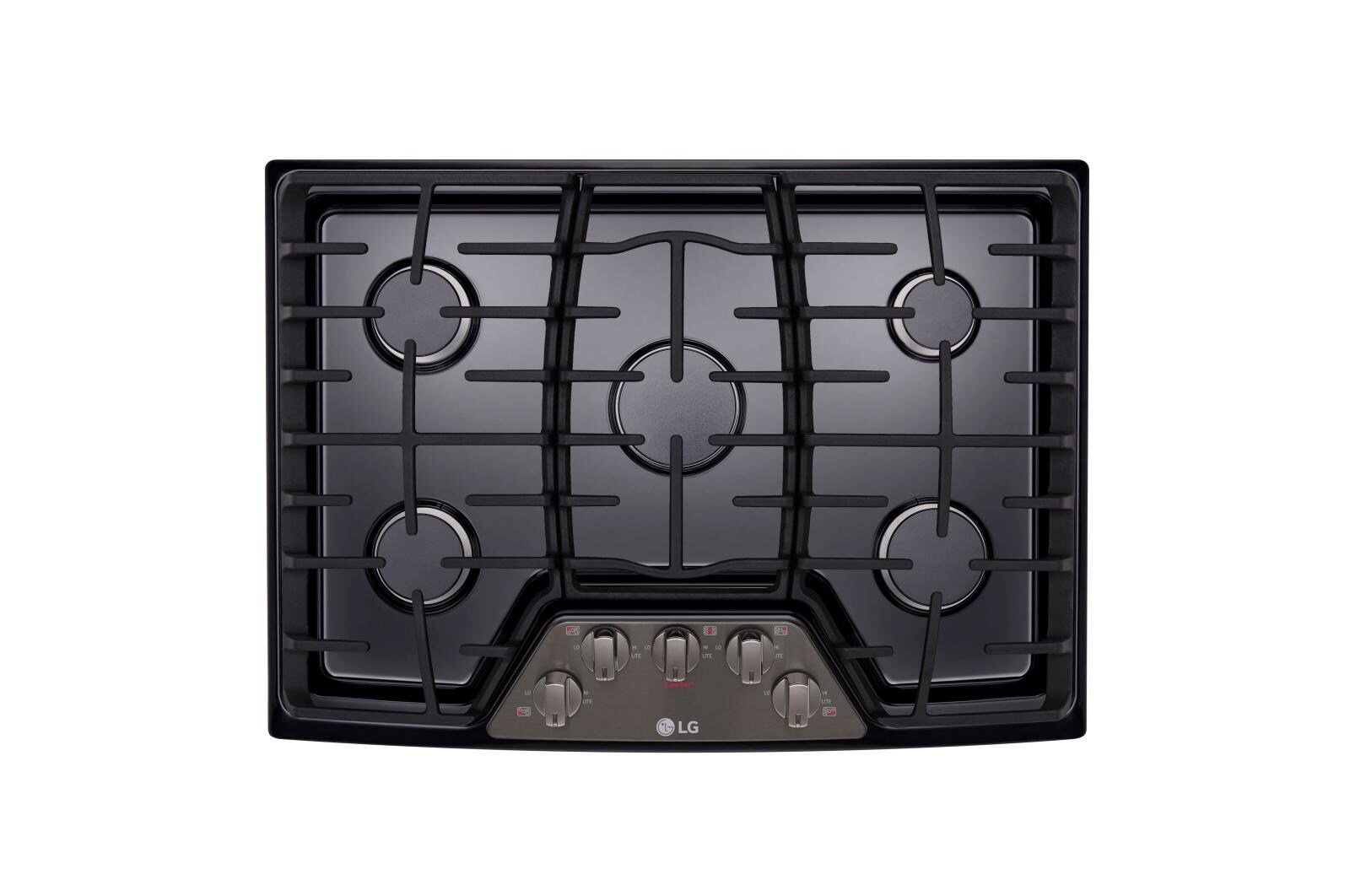 LG 30'' Gas Cooktop with SuperBoil™ (LCG3011BD) | LG USA