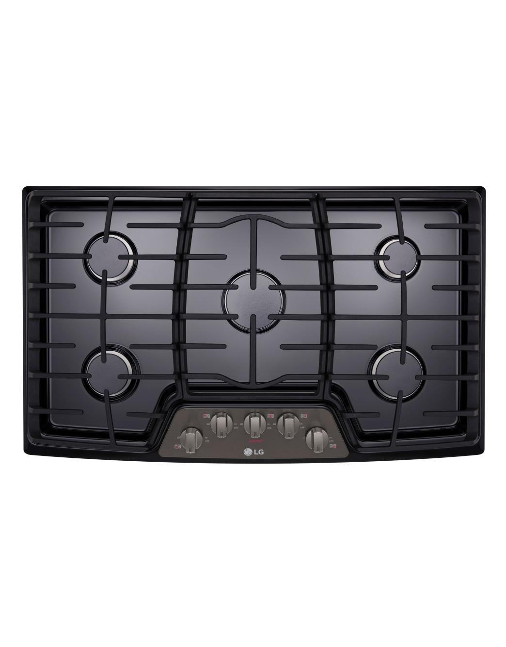 LG 36'' Gas Cooktop with SuperBoil™ (LCG3611BD) | LG USA