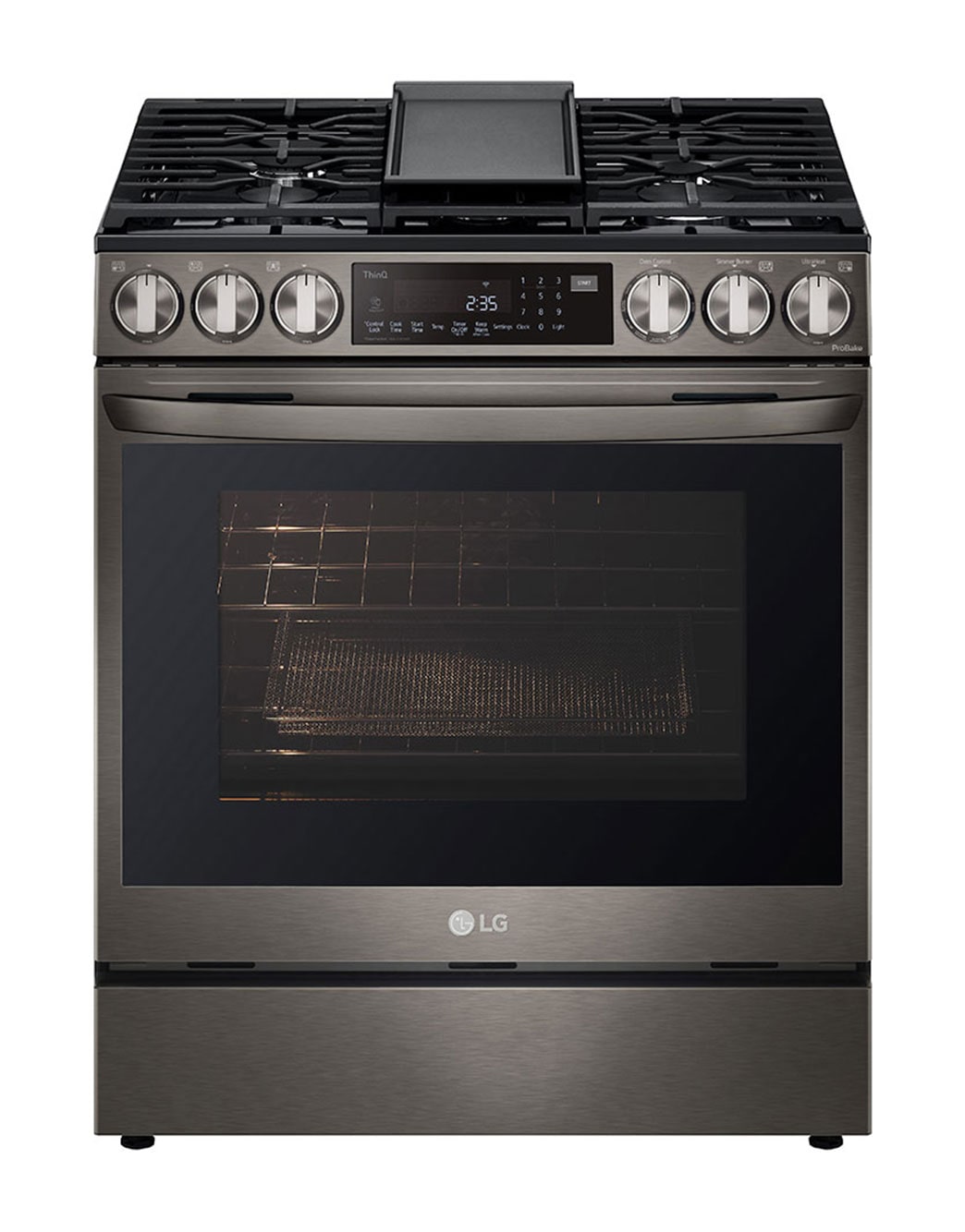 LG LSGL6335D: 6.3 cu ft. Smart wi-fi Enabled ProBake Convection ...