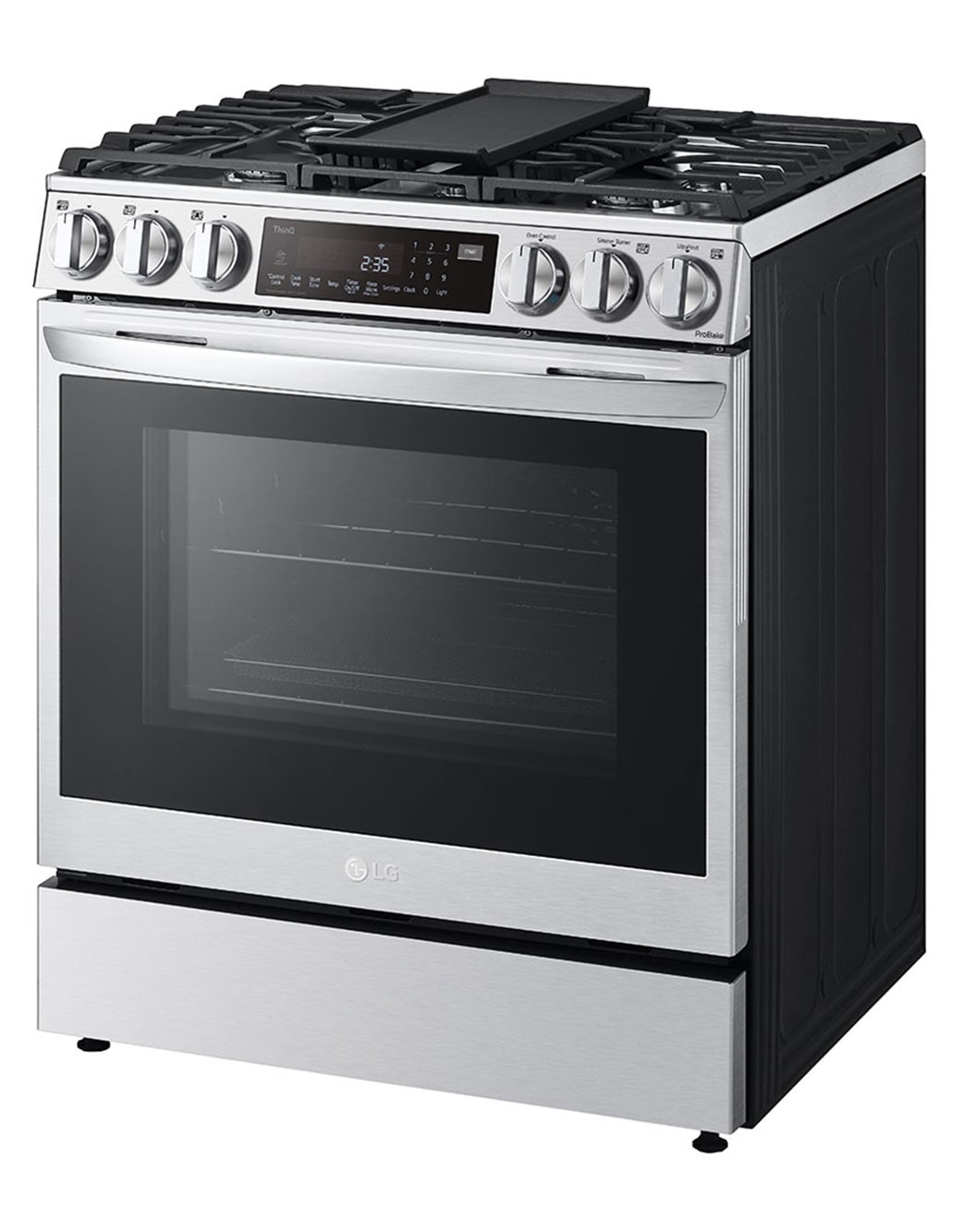 LG LSGL6335F: 6.3 cu ft. Smart wi-fi Enabled ProBake Convection ...