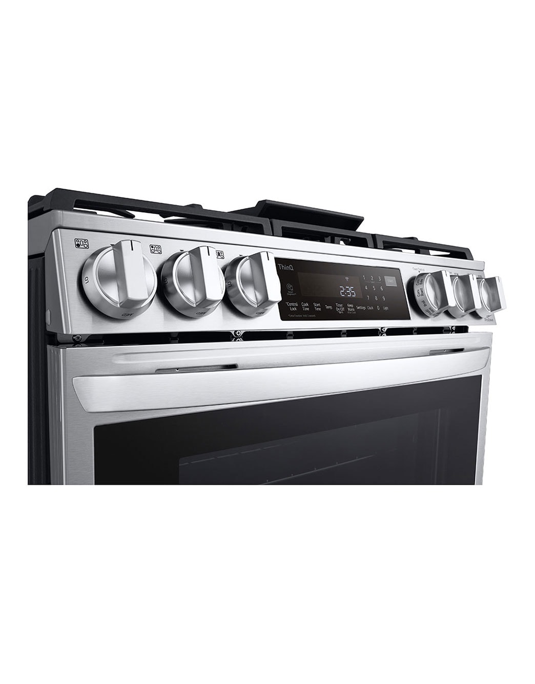 LG LSGL6335F: 6.3 cu ft. Smart wi-fi Enabled ProBake Convection ...