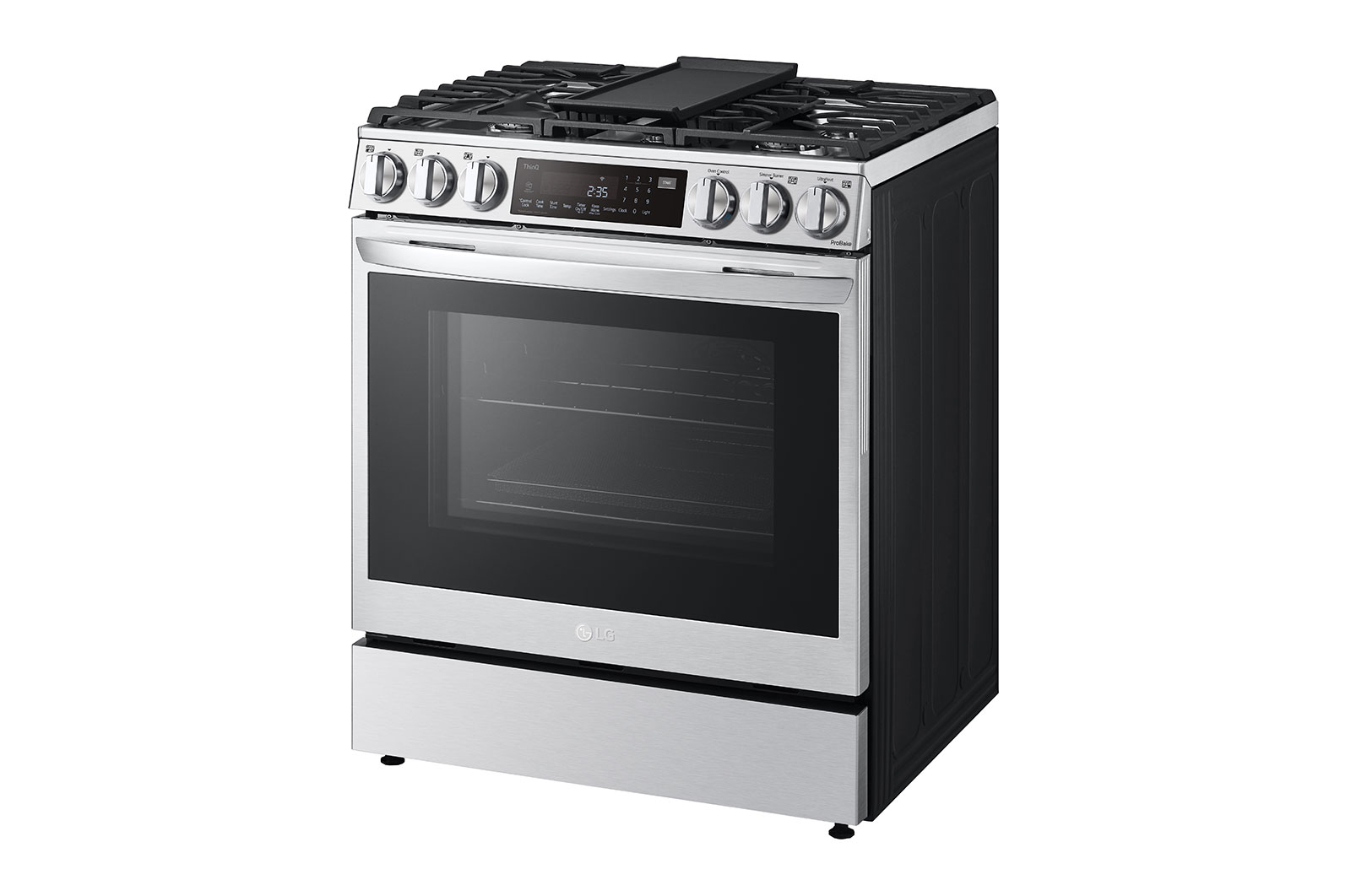 LG LSGL6335F: 6.3 cu ft. Smart wi-fi Enabled ProBake Convection ...