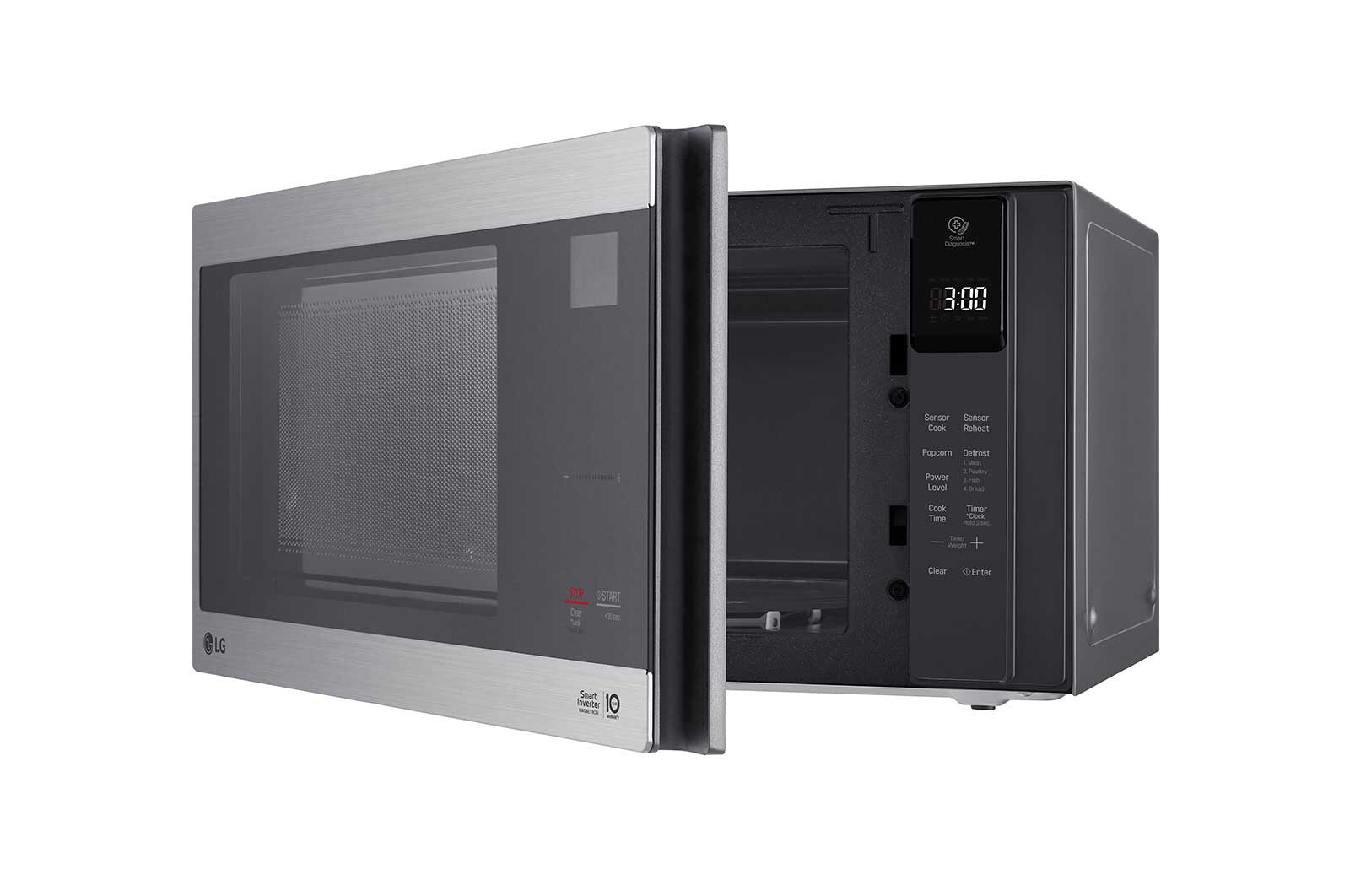 LG MSWN1590L: 1.5 cu. ft. Countertop Microwave with Smart Inverter and ...