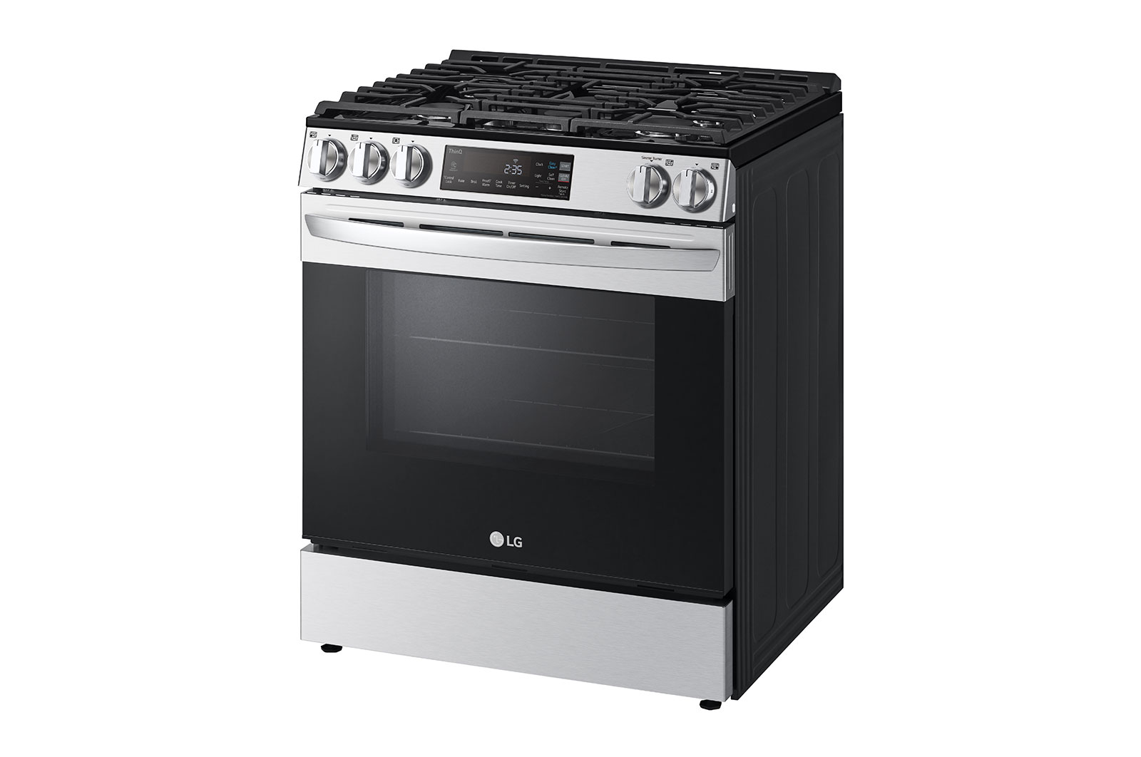 LG LSGL5831F: 5.8 cu ft. Smart Wi-Fi Enabled Gas Slide-in Range with ...