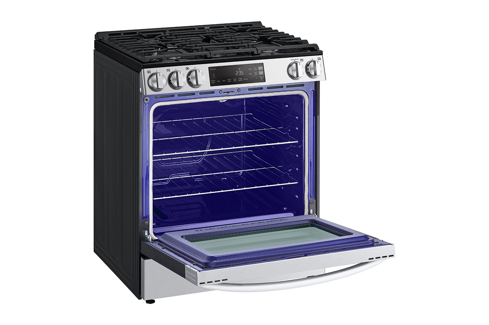 LG LSGL5831F: 5.8 cu ft. Smart Wi-Fi Enabled Gas Slide-in Range with ...