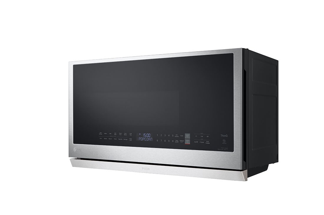 LG 2.1 cu. ft. Smart Over-the-Range Microwave with ExtendaVent®2.0 ...