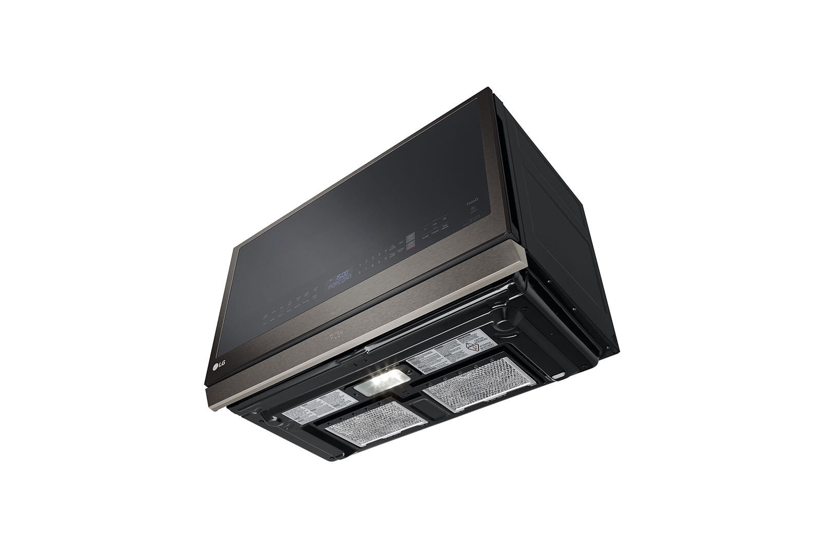 LG MVEL2137D: 2.1 cu. ft. Smart Wi-Fi Enabled Over-the-Range Microwave ...