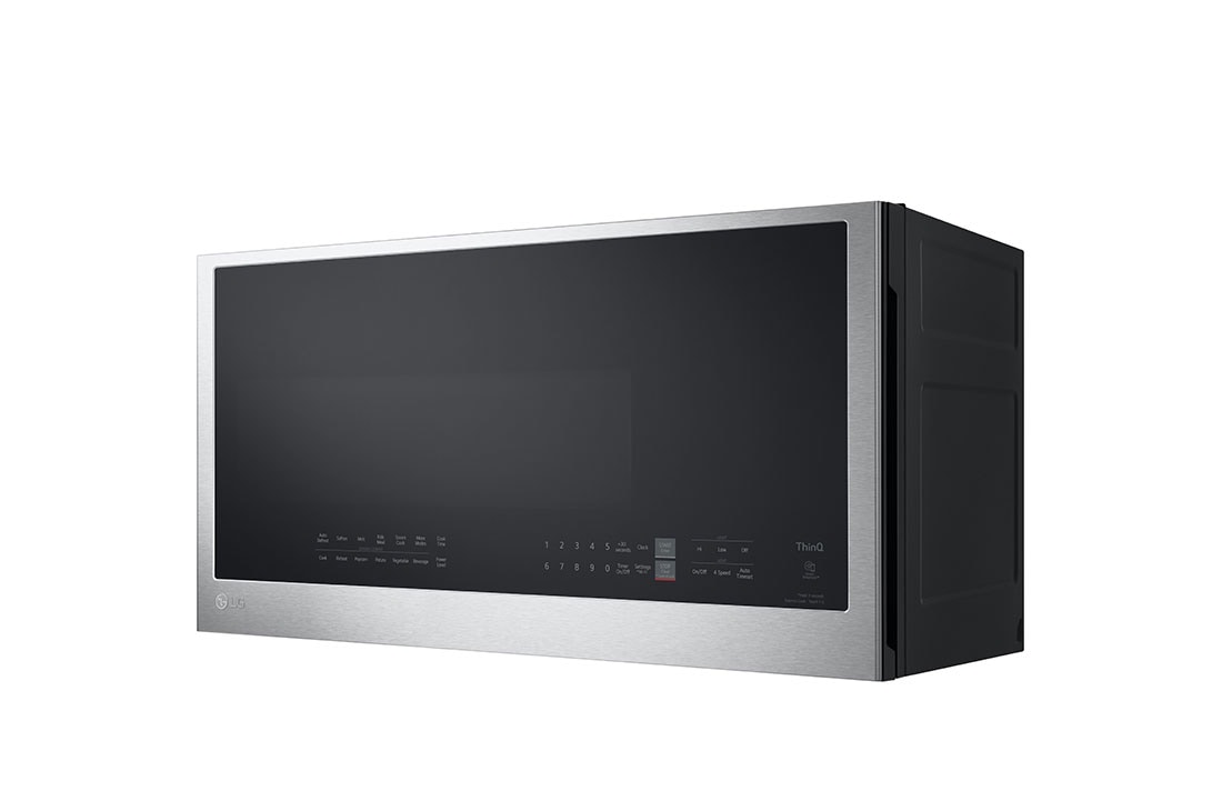 LG 2.0 cu. ft. Smart Wi-Fi Enabled Over-the-Range Microwave Oven with ...