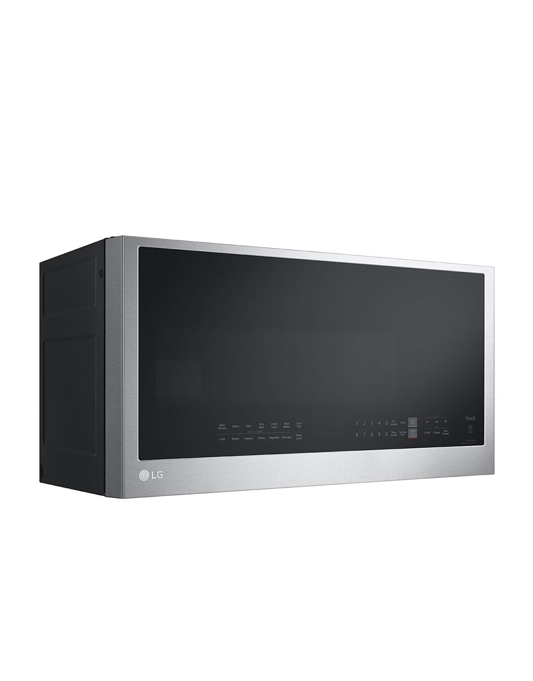 LG 2.0 cu. ft. Smart Wi-Fi Enabled Over-the-Range Microwave Oven with ...