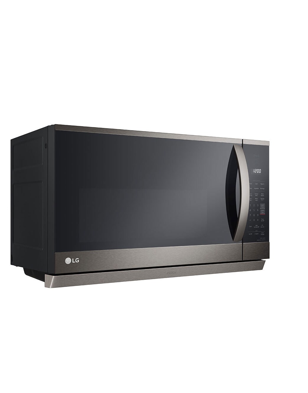 LG 2.1 cu. ft. Smart Over-the-Range Microwave with ExtendaVent® 2.0 ...
