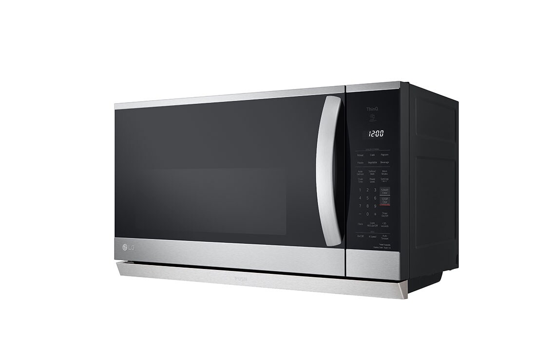 LG 2.1 cu. ft. Smart Over-the-Range Microwave with ExtendaVent® 2.0 ...