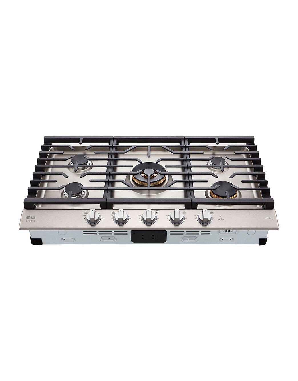 LG STUDIO 36” UltraHeat™ Gas Cooktop with EasyClean® (CBGS3628S) | LG USA