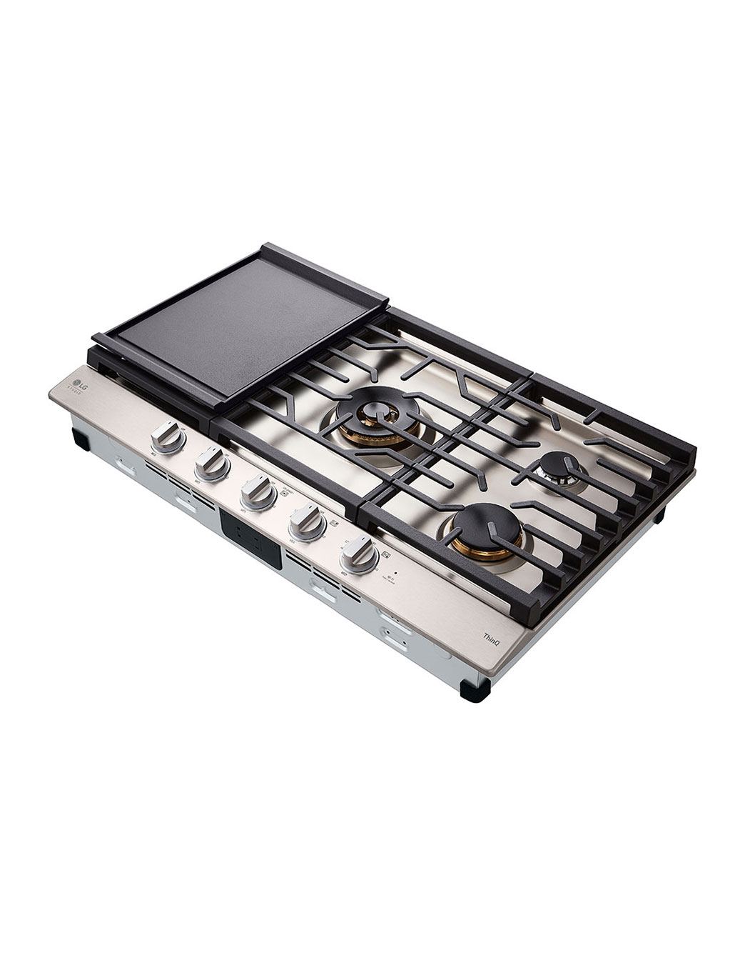 LG STUDIO 36” UltraHeat™ Gas Cooktop with EasyClean® (CBGS3628S) | LG USA