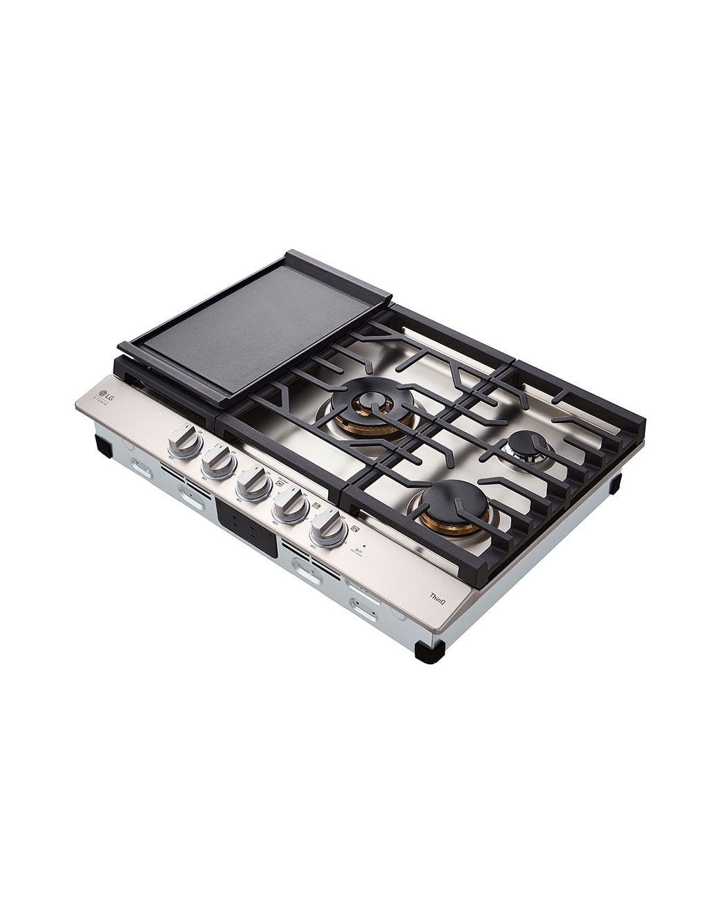 LG STUDIO 30” UltraHeat™ Gas Cooktop with EasyClean® (CBGS3028S) | LG USA