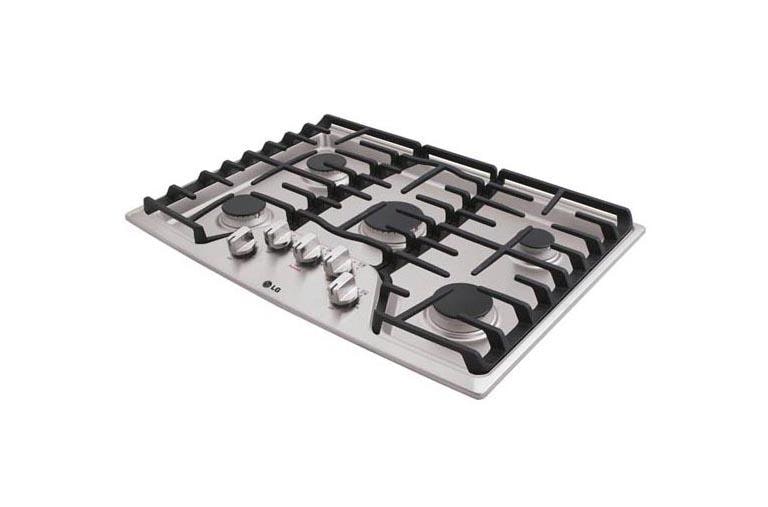 LG 30” Gas Cooktop with SuperBoil™ (LCG3011ST) | LG USA