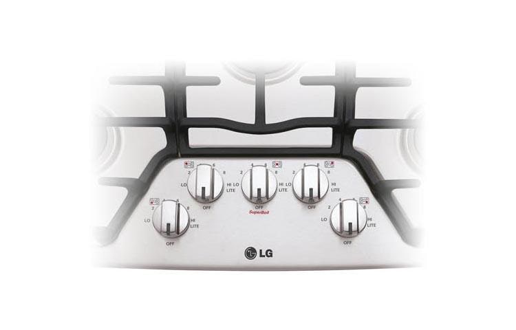 LG 30” Gas Cooktop with SuperBoil™ (LCG3011ST) | LG USA