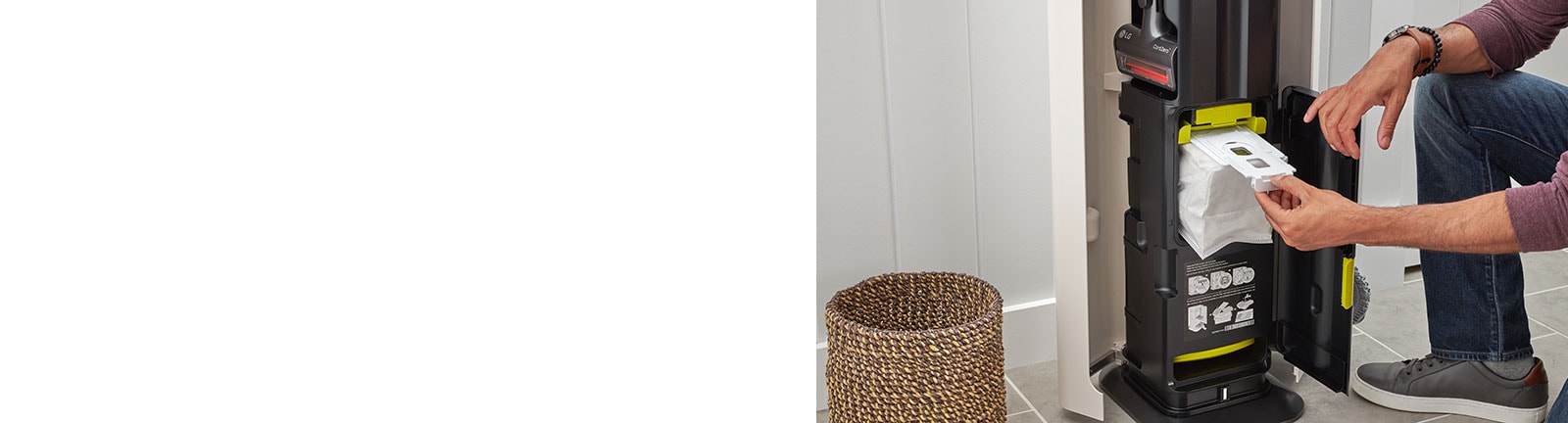 LG A939KBGS: Auto Empty Cordless Stick Vacuum | LG USA