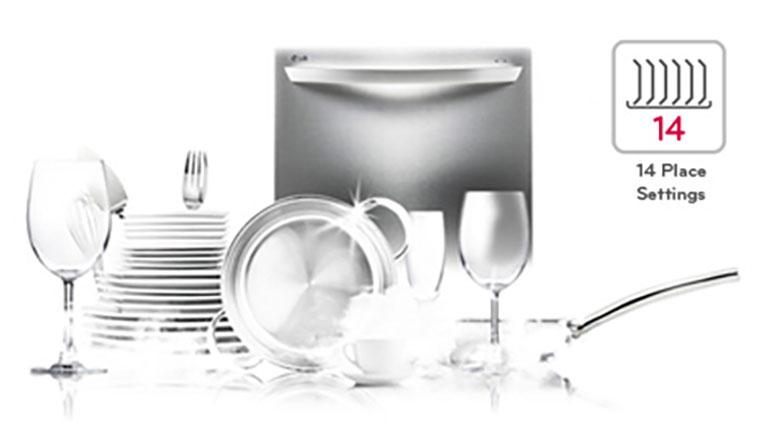 LG LDF7551ST: Integrated Dishwasher with Flexible EasyRack | LG USA