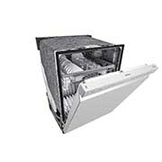 LG Front Control Dishwasher with QuadWash™ and EasyRack™ Plus ...