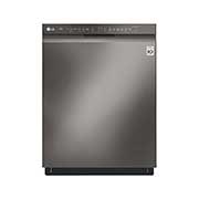 LG Front Control Dishwasher with QuadWash™ and EasyRack™ Plus ...