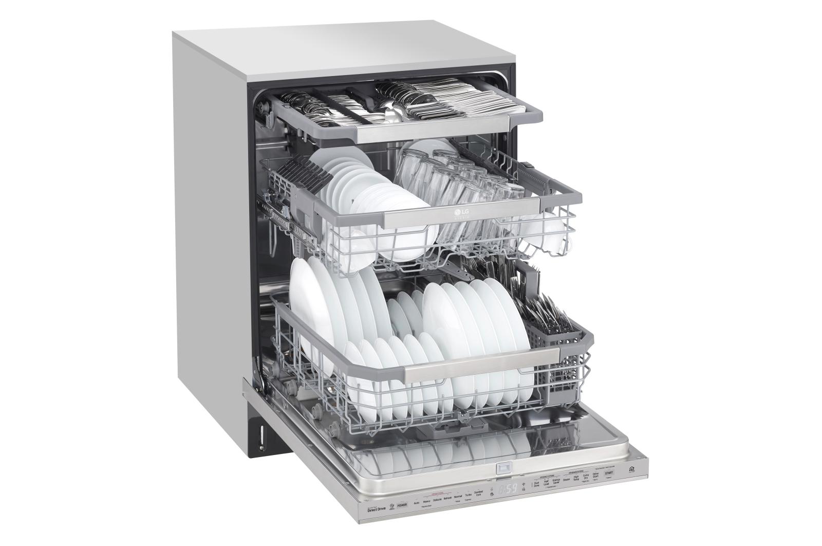 LG LSDT9908ST: LG STUDIO Top Control Dishwasher with QuadWash™ | LG USA