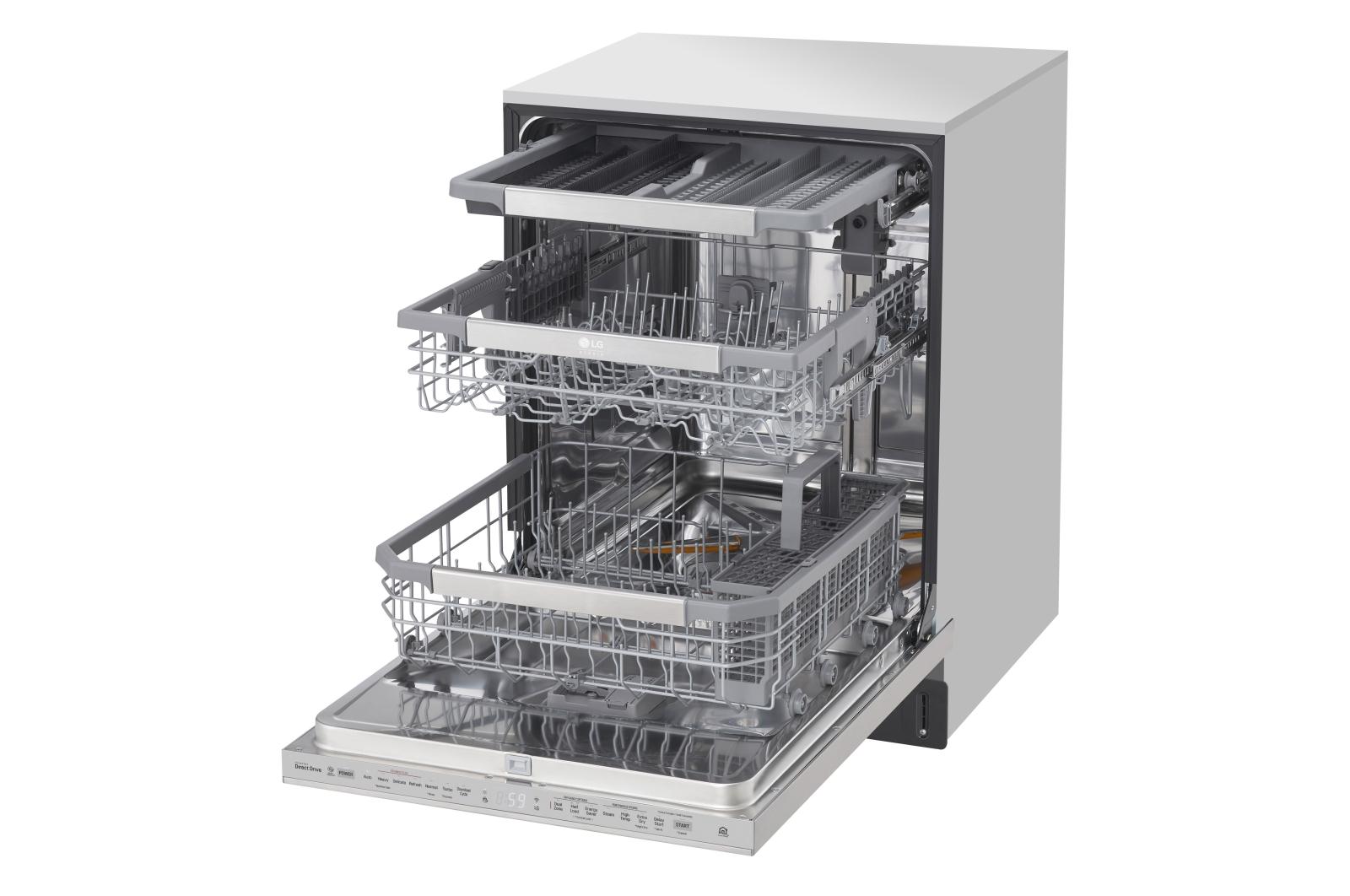 LG LSDT9908ST: LG STUDIO Top Control Dishwasher with QuadWash™ | LG USA