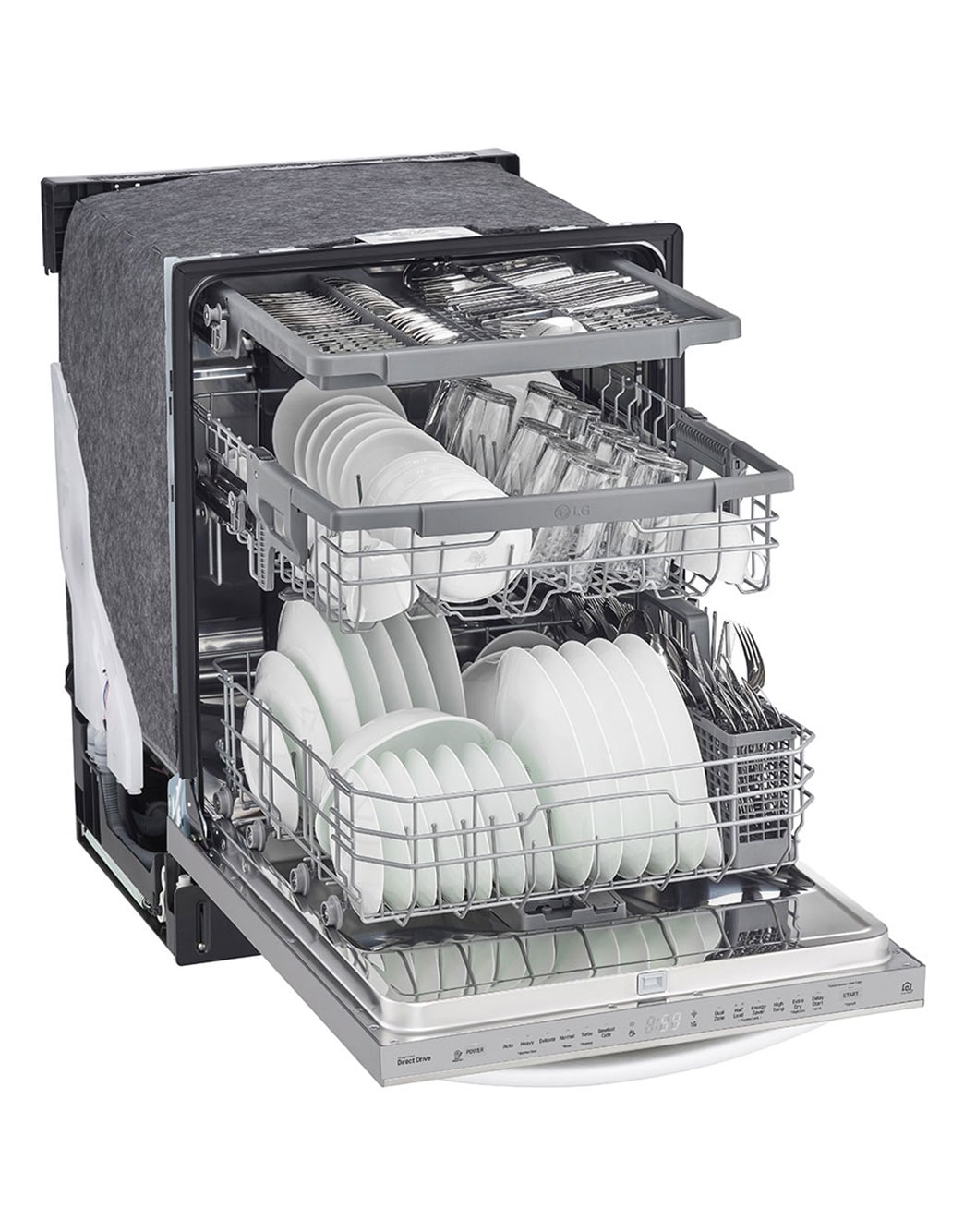 LG LDT5678ST: Top Control Dishwasher with QuadWash™ | LG USA