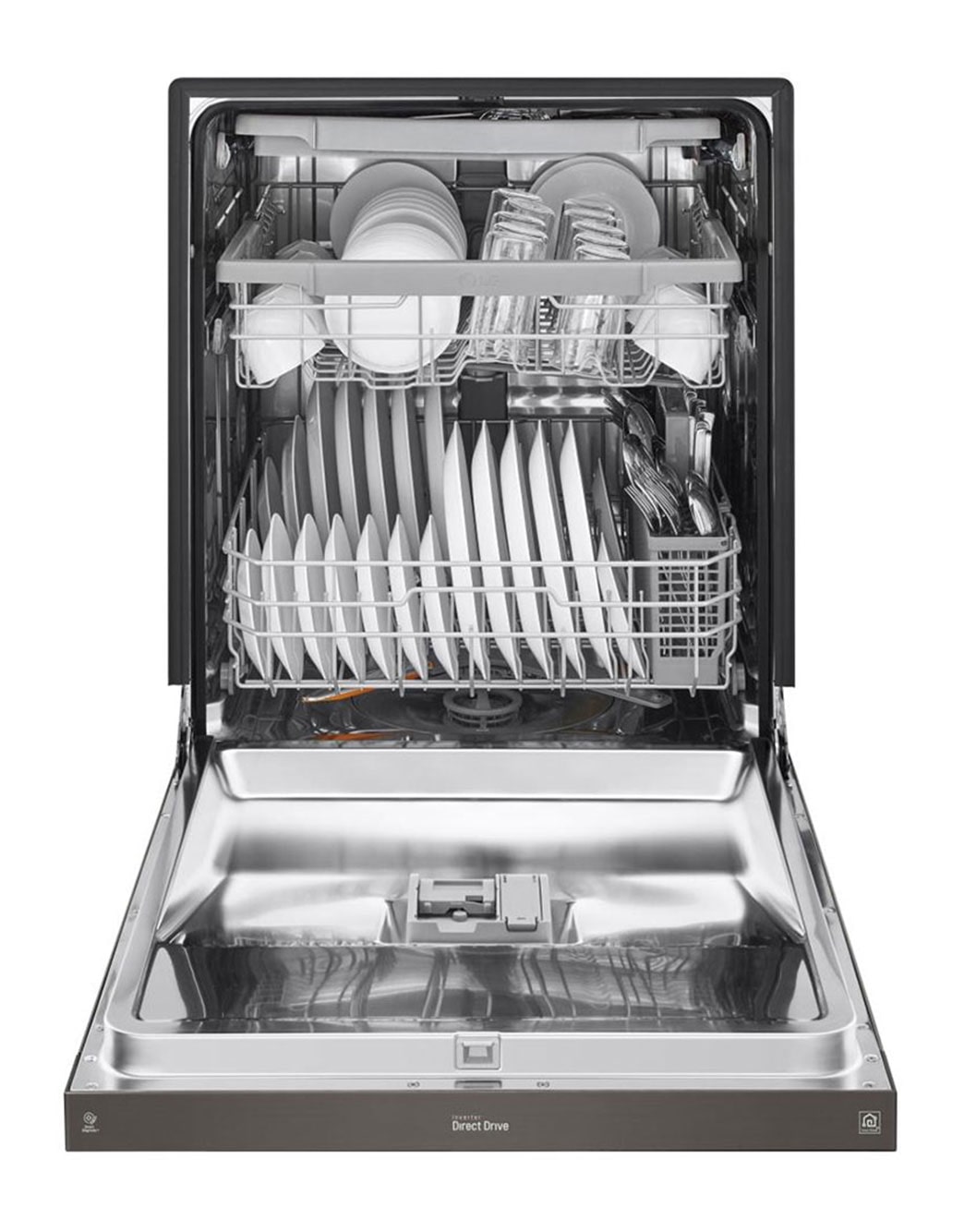 LG LDF5678BD: Front Control Dishwasher with QuadWash™ | LG USA