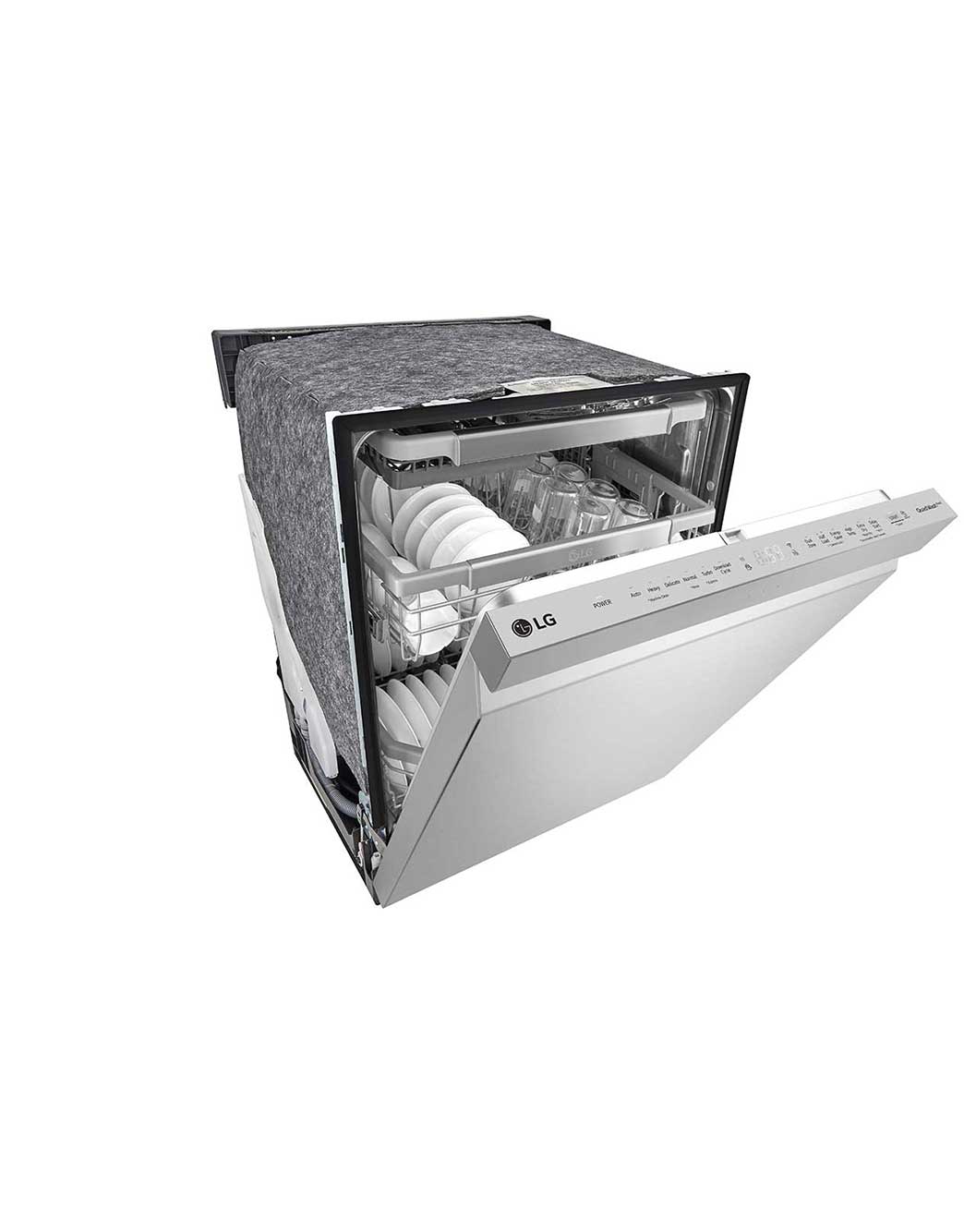 Smart Dishwasher with QuadWash™ and Adjustable 3rd Rack, 44dB