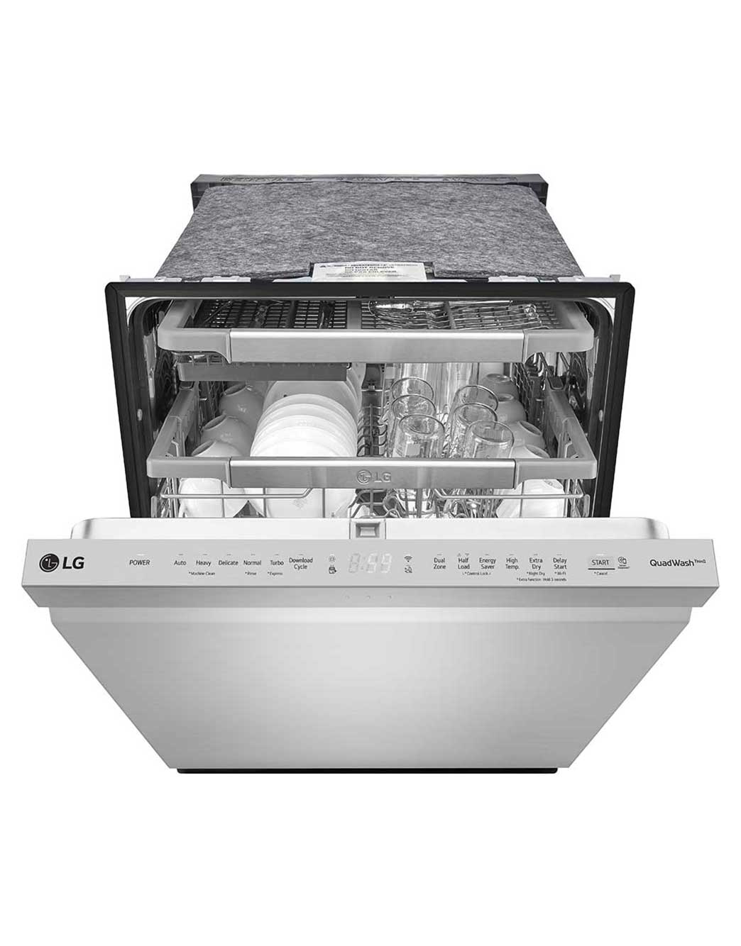 Smart Dishwasher with QuadWash™ and Adjustable 3rd Rack, 44dB