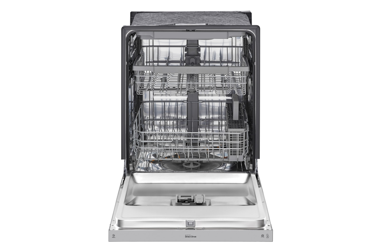 LG Front Control Dishwasher with QuadWash™ (LDFN4542S) | LG USA