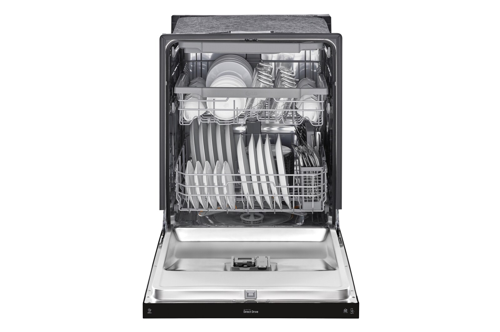 LG Front Control Dishwasher with QuadWash™ (LDFN4542S) | LG USA