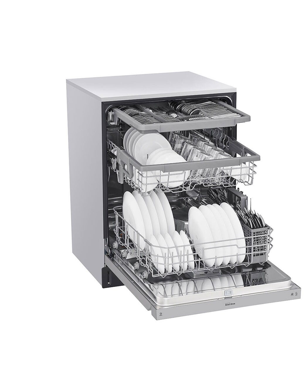 LG LDFN4542S: Front Control Dishwasher with QuadWash™ | LG USA