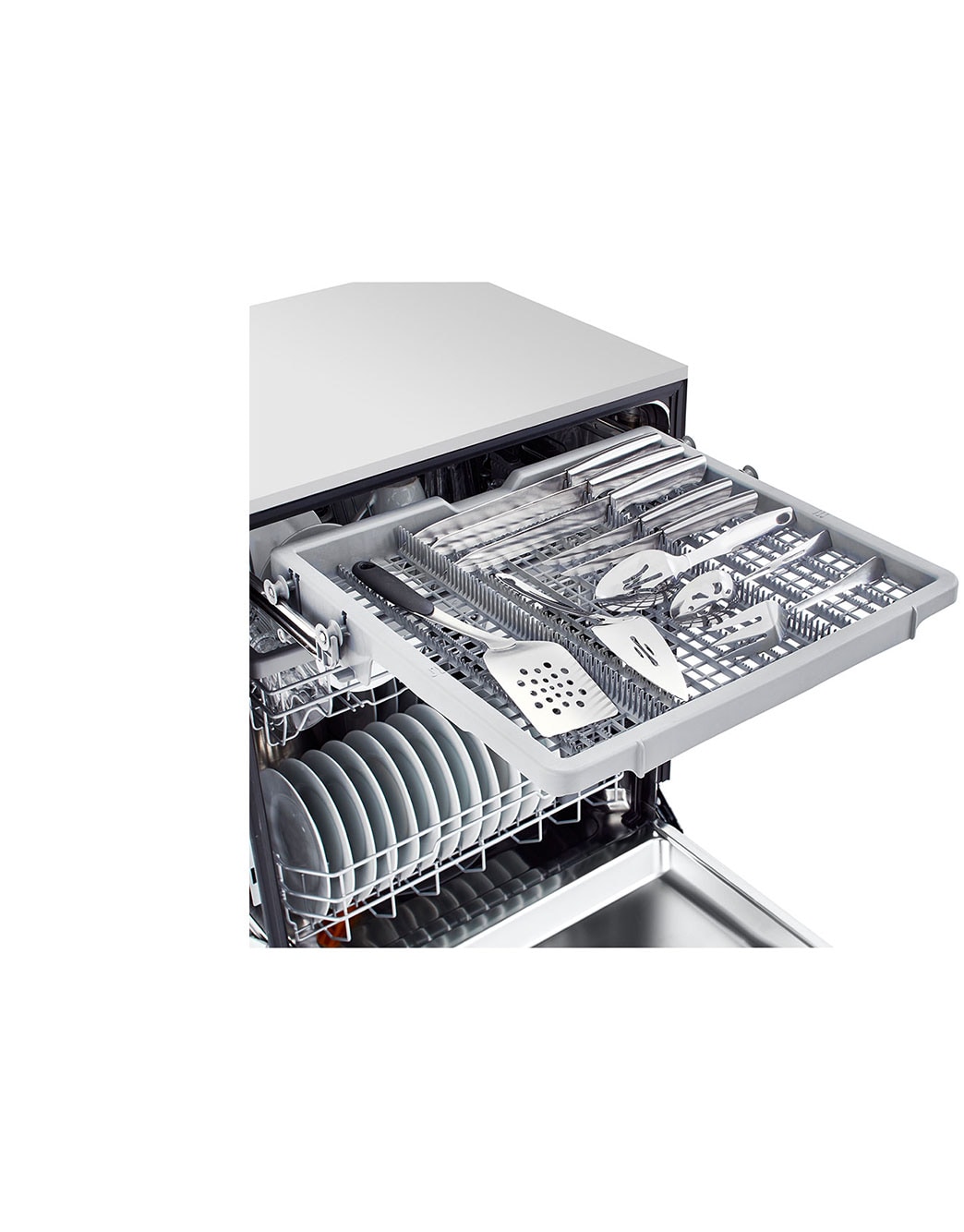 LG LDFN4542S: Front Control Dishwasher with QuadWash™ | LG USA