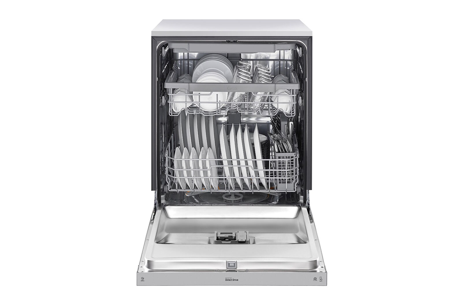 LG LDFN4542S: Front Control Dishwasher with QuadWash™ | LG USA