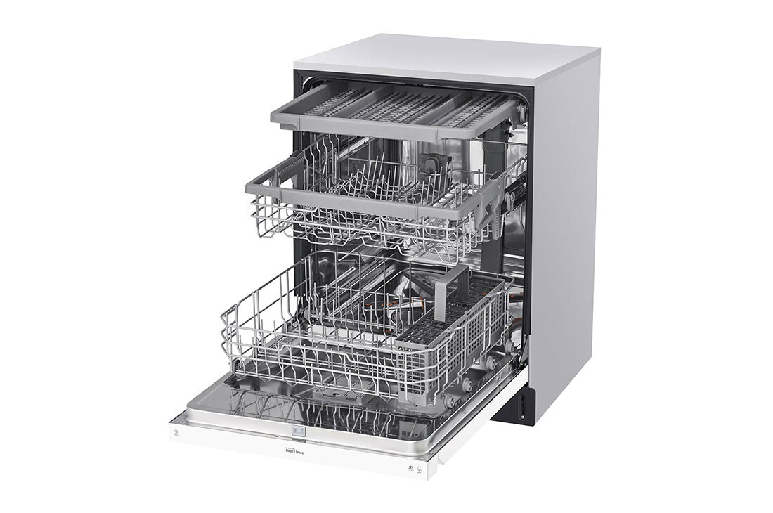 LG LDFN4542W: Front Control Dishwasher with QuadWash™ and 3rd Rack | LG USA