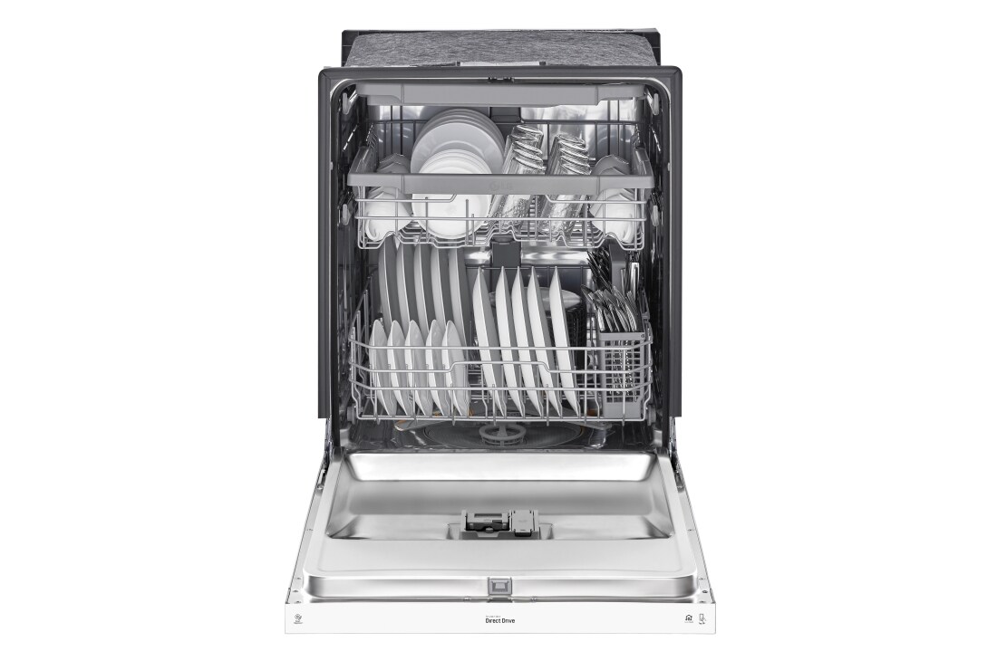 LG Front Control Dishwasher with QuadWash™ and 3rd Rack (LDFN4542W ...