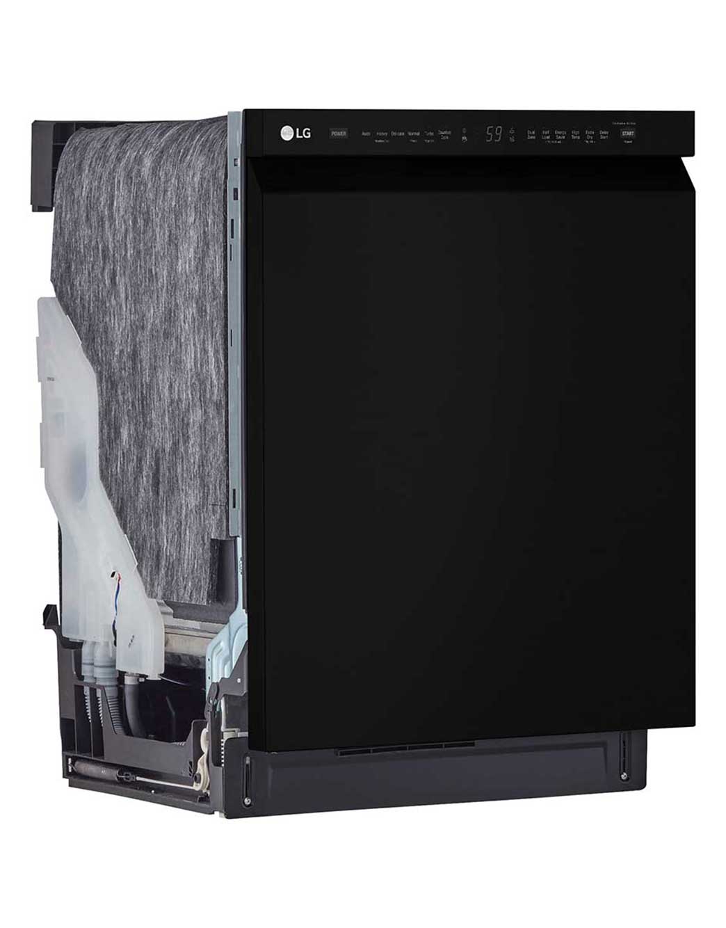 LG Front Control Dishwasher with QuadWash™ and 3rd Rack (LDFN4542B ...