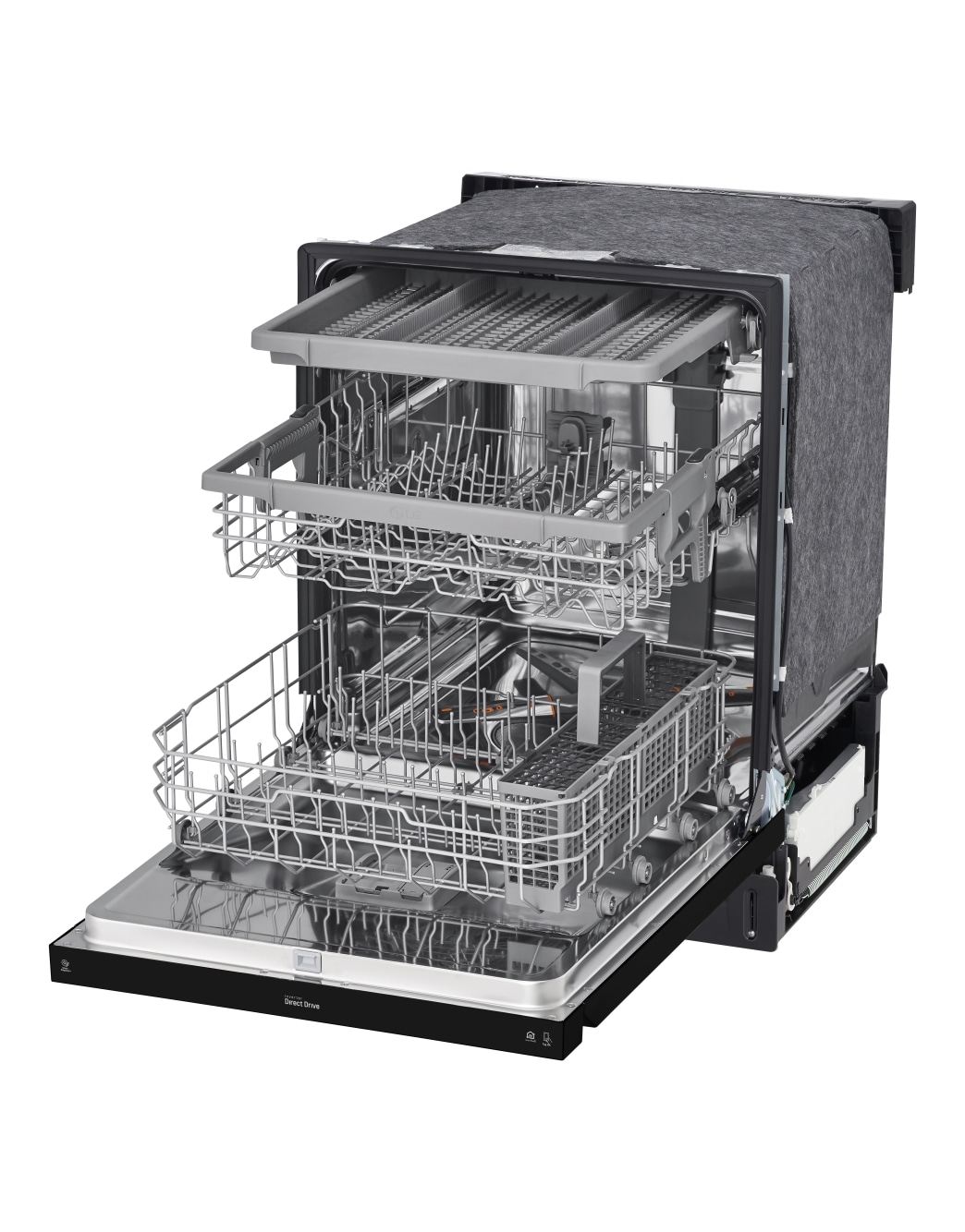 LG Front Control Dishwasher with QuadWash™ and 3rd Rack (LDFN4542B ...